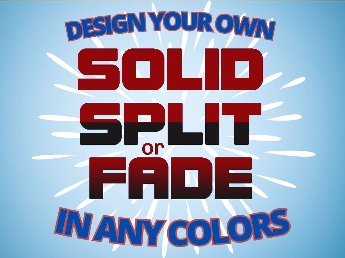 Topper Addicted Create Your Own Solid, Split or Fade Magnetic Topper ...